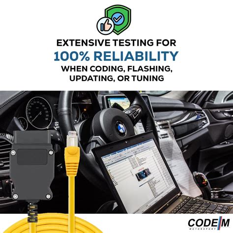 Code M Enet Obd2 Cable Para Codificación Bmw Serie F E Sys Ista Icom