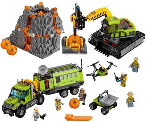 LEGO City Baza badaczy wulkanów worldtoys pl