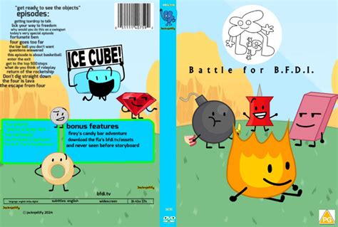 Battle For Bfb Dvd Cover By Johnyblue2076 On Deviantart