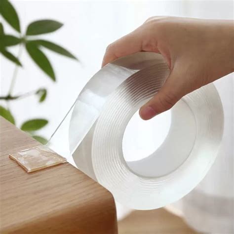 Многоразовая двухсторонняя клейкая лента-скотч Lvy Grip Tape 3 метра ...