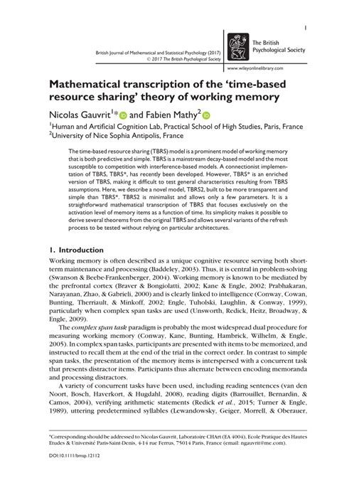pdf mathematical transcription of the time based resource sharing