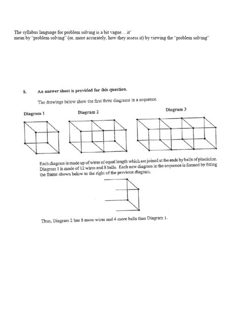 cxc problem solving pdf