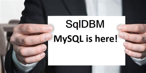 Sqldbm On Linkedin The Sqldbm Team Is Proud To Announce The Release Of Sqldbm V 1 3 116 Based…
