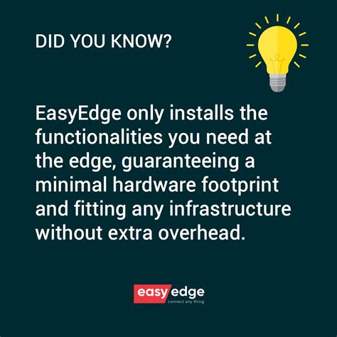 Easyedge Edgecomputing Iiot Smartmanufacturing Industrialautomation Minimalfootprint