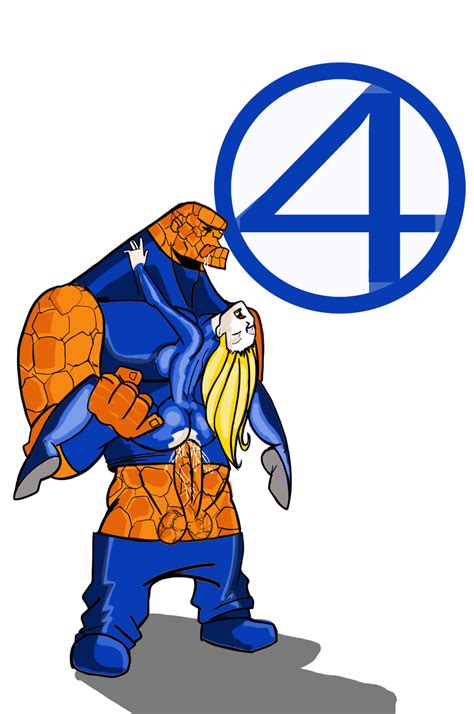 Rule 34 Ben Grimm Fantastic Four Female Human Invisible Woman Male Marvel Sex Straight Sue