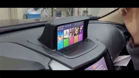 티볼리 전방카메라 작동영상 Youtube