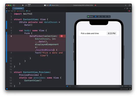 SwiftUI Forms DatePicker