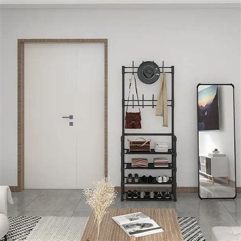 Вішалка для одягу в передпокій стійка металева