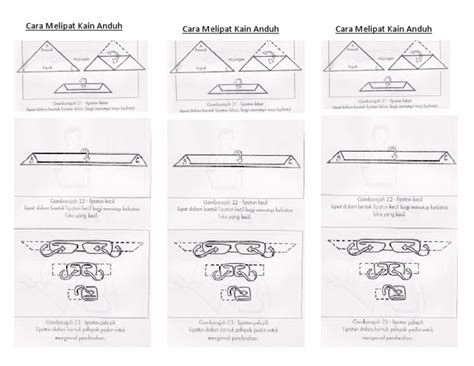 Cara Melipat Kain Anduh Png Pdf