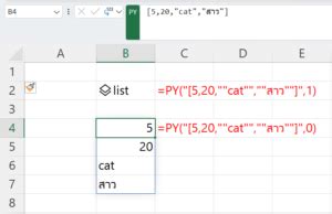 สอนใช Python ใน Excel ตอนท 1 ลองใชครงแรก Thep Excel