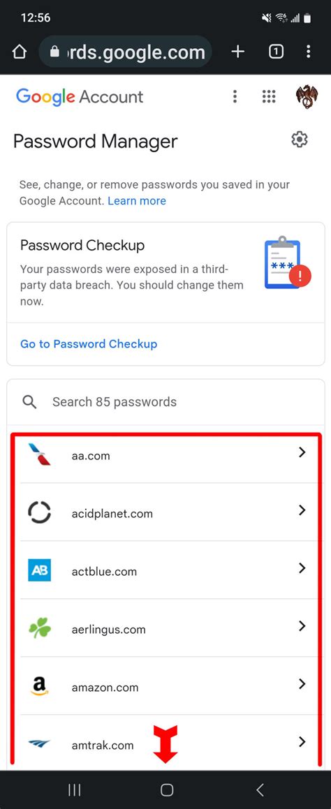 How To Manage Your Saved Passwords In Android Android Authority