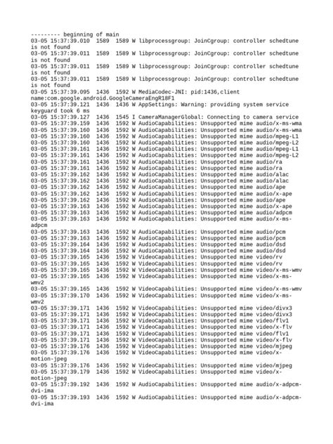 Log Cat 1709624258944 Download Free Pdf Videotelephony Digital Television