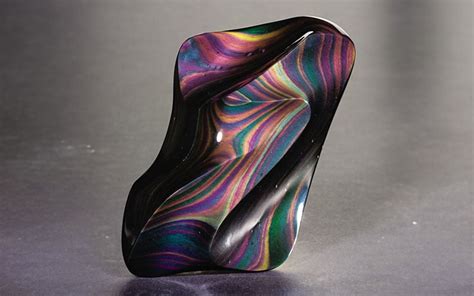 Obsidian Natures Volcanic Glass Gemstone Igi