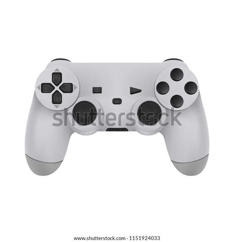 Realistic Mockup Modern Game Controllers Gamepad Stock Vector Royalty Free 1151924033