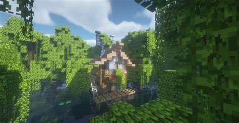 Stilt Hut Minecraft Map