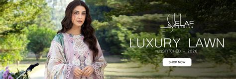 Elaf Luxury Lawn Unstitched Collection 2026 Royal Fashion