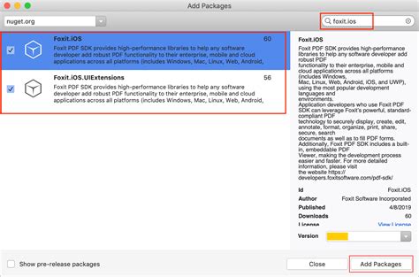 How To Implement Foxit Pdf Sdk For Ios Using Xamarin Foxit Pdf Sdk