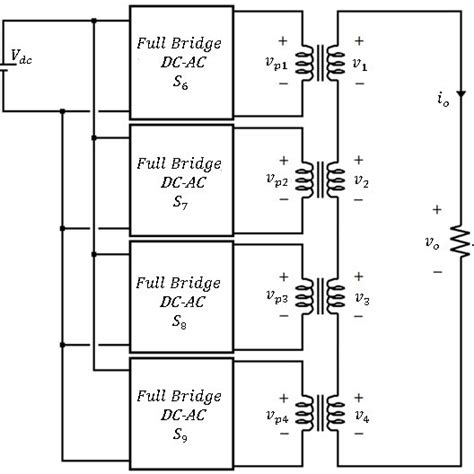 Schematic Diagram Of The Four Stage Multilevel Inverter Based On A Download Scientific Diagram