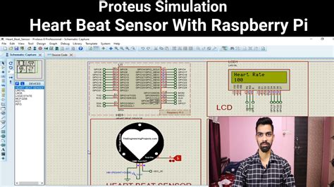Proteus Simulation Of Heartbeat Sensor With Raspberry Pi Mytrained
