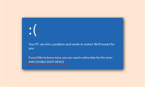 Fix Boot Device Problem In Windows 10 Techcult