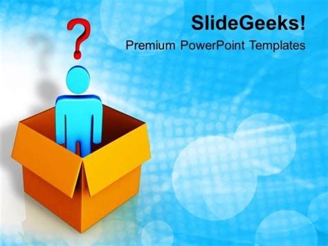 Man With Question Mark PowerPoint Templates Ppt Backgrounds For Slides
