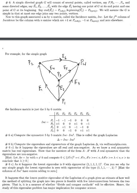 6 A Simple Directed Graph G Will Consist Of