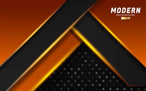 현대 오렌지 벡터 배경 배너 추상적 인 층으로 된 종이 컷 장식 텍스처와 점 패턴3d 배경 벡터 그림입니다 레이아웃 템플릿을