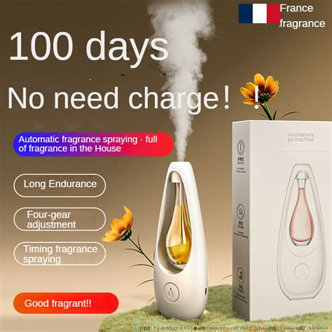 Room Air Freshener Spray Rechargeable Aroma Diffuser Essential Oil