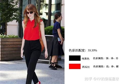 如果你的衣服都是黑白，用色彩属性搭配法，让你比别人穿得更出彩 知乎