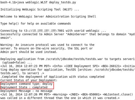 Oracle Weblogic Server 12c Configuring A Jdbc Data Source