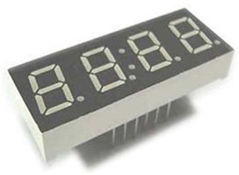 04 Red 7 Segment Numeric Quad Digits Led Display 7 Segment Display