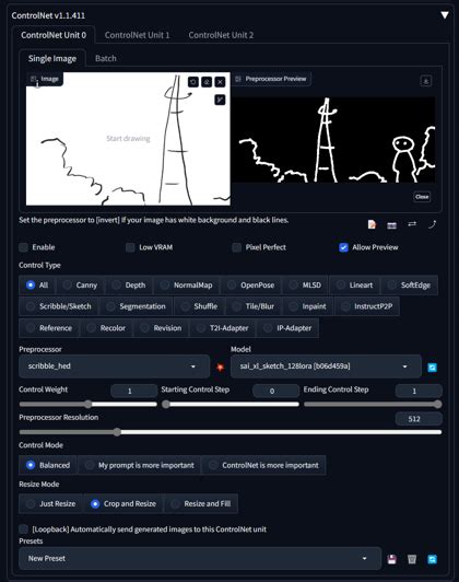 SDXLでControlNetのScribble/Sketchモデルを使用する - Stable Diffusion Tips | iPentec