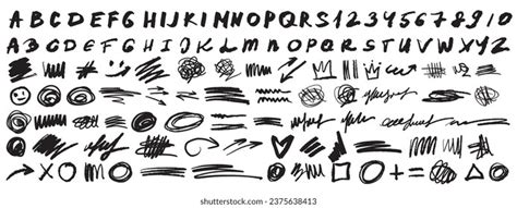 분필 알파벳 스톡 벡터 및 벡터 아트 17437개 Shutterstock