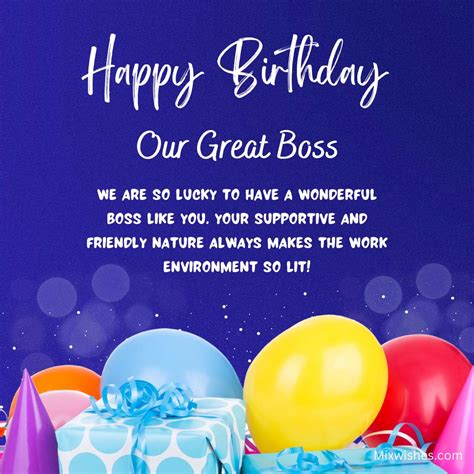 Funny Birthday Wishes For Your Boss Male Free Printable