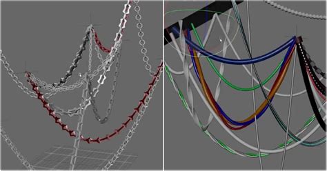 Custom Tool For Procedural Catenary Curves In Maya