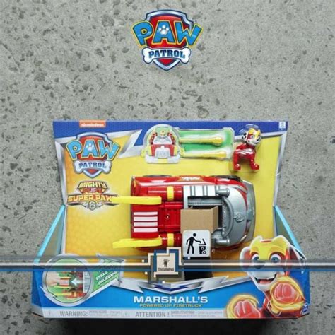 Jual Paw Patrol Mighty Pup Super Paw Marshalls Powered Up Fire Truck
