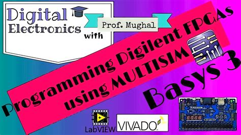 18 Programming Digilent Fpga Boards Using Multisim Youtube