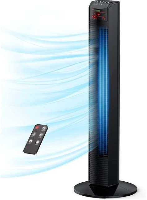 Tower Fan For Bedroom 36 Quiet Tower Fan With Remote Oscillating