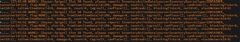 warning on console · issue 1218 · geysermc geyser · github
