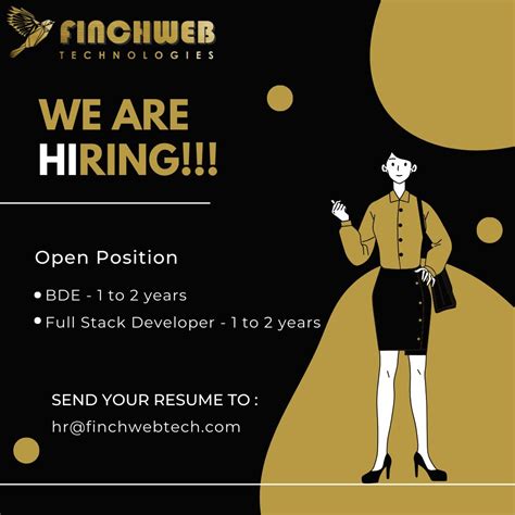 Finchweb Technologies On Linkedin Folks Great Bde Fullstackdevelopers Surat