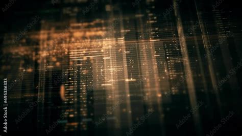 Immersive Data Matrix Simulation Ui With Cutting Edge Digital Environment With A Dynamic And