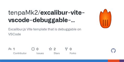 GitHub TenpaMk Excalibur Vite Vscode Debuggable Template Excalibur Js Vite Template That Is