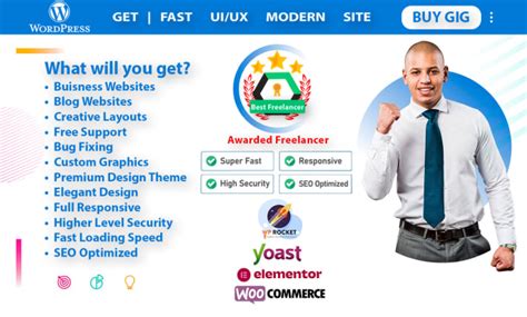 fix design redesign and customize wordpress website by wordpressgpt
