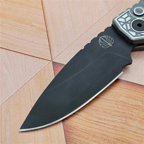 Pro Tech Knives Gridlock Pt Prototype Strider Design 17 4 Steel