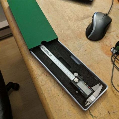 Free Stl File Pittsburgh Caliper Case Harbor Freight・3d Printer Model