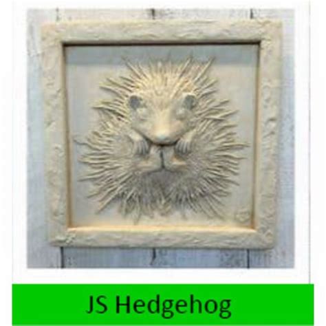 Js Hedgehog Wall Plaque 23cm X 23cm Monkton Elm Garden Centre Taunton