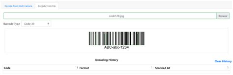 Barcode Scanner Online Free From Camera Barcode Reader Online Bytescout