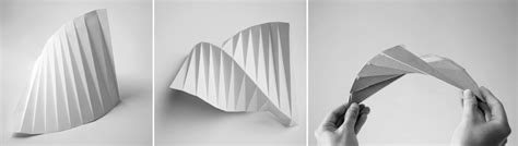 Folded Shell Structure By Liane Ee Digital Fabrication In