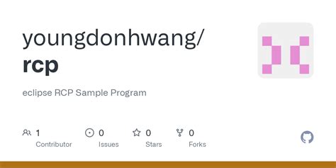 Github Youngdonhwang Rcp Eclipse Rcp Sample Program