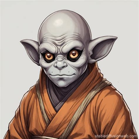 Human Yokai Masked Monk Dnd Portrait Small Ears Prompts Stable Diffusion Online